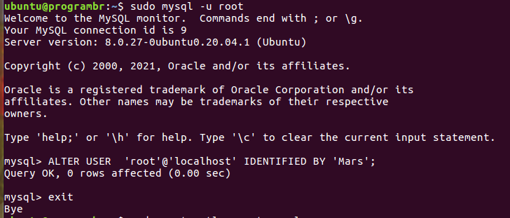 How To Reset Change The MySQL Root Password On Ubuntu 20 04 22 04